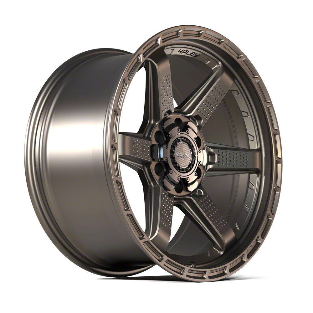4Play Bronco Sport2.0 4PS63 Bronze 6-Lug Wheel; 17x9; -6mm Offset 4PS63 ...