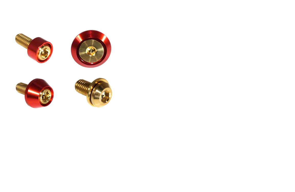 ZSPEC Design Bronco Stage 3 Dress Up Bolts Fastener Kit; Titanium and ...