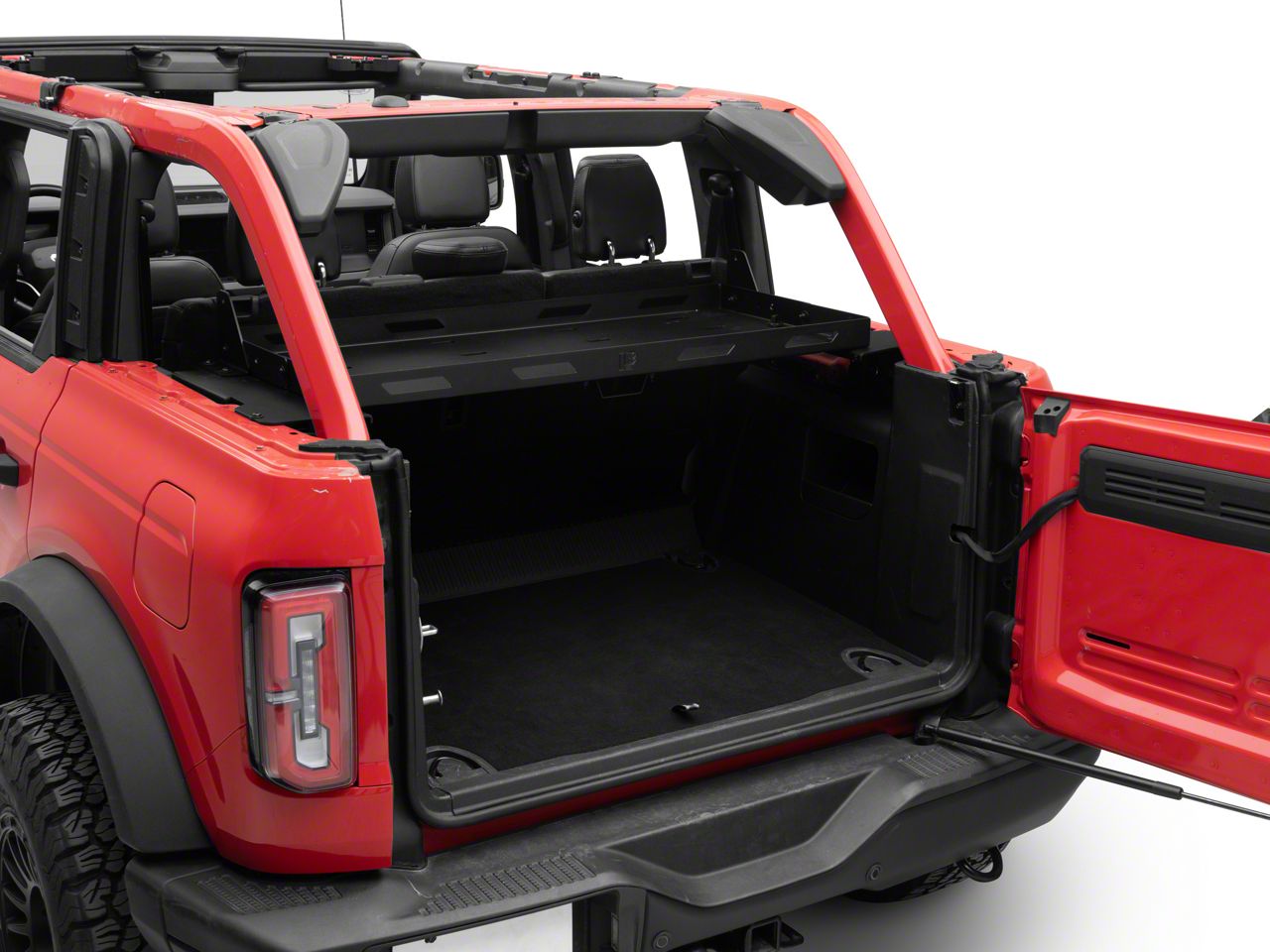 Bronco Rear Cargo Basket Rack (21-24 Bronco 4-Door) - Free Shipping