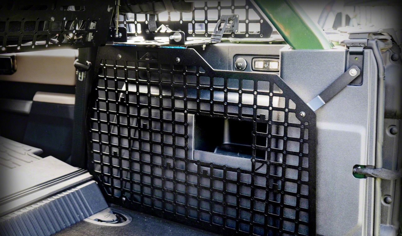 Mountains2Metal Bronco Rear Cargo MOLLE Panel with Cutout and Main ...