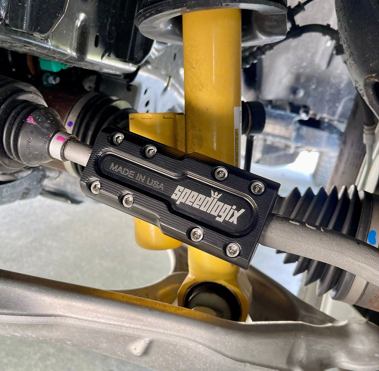 SpeedLogix Bronco Heavy Duty Billet Tie Rod Brace SX-BHD-0001 (21-24 ...