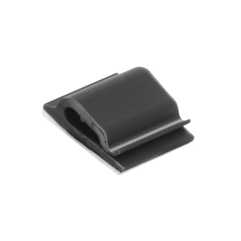 Bronco Plastic Wire Clip; With Adhesive Back - Free Shipping