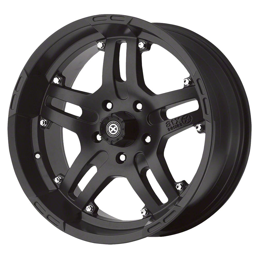 ATX Series Toyota 4-Runner Artillery Textured Black 6-Lug Wheel; 16x9 ...