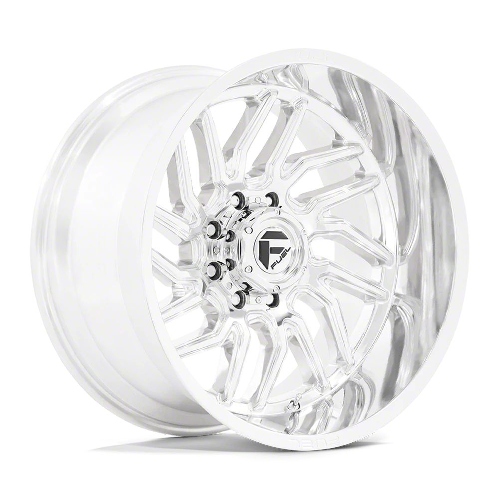 Fuel Wheels Bronco Hurricane Polished Milled 6-Lug Wheel; 24x12; -44mm ...