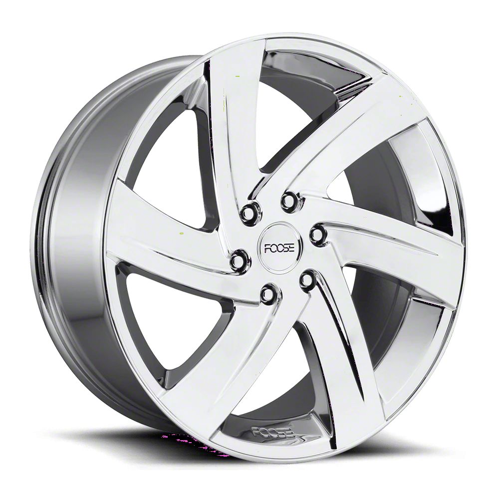 Foose Bronco Bodine Chrome 6-Lug Wheel; 22x9.5; 30mm Offset F166229589 ...