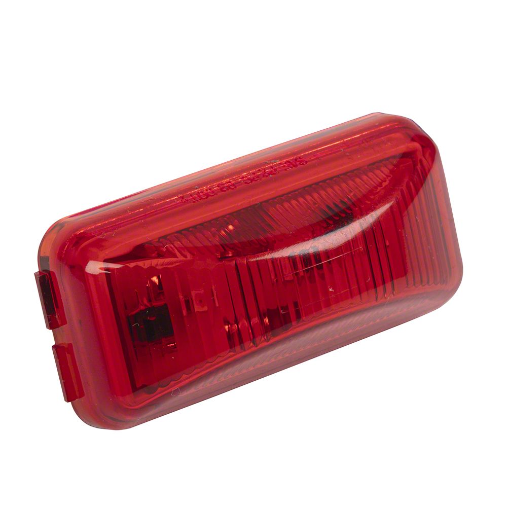 Bronco Replaecment Trailer Clearance Light LED Module 37; Red - Free ...