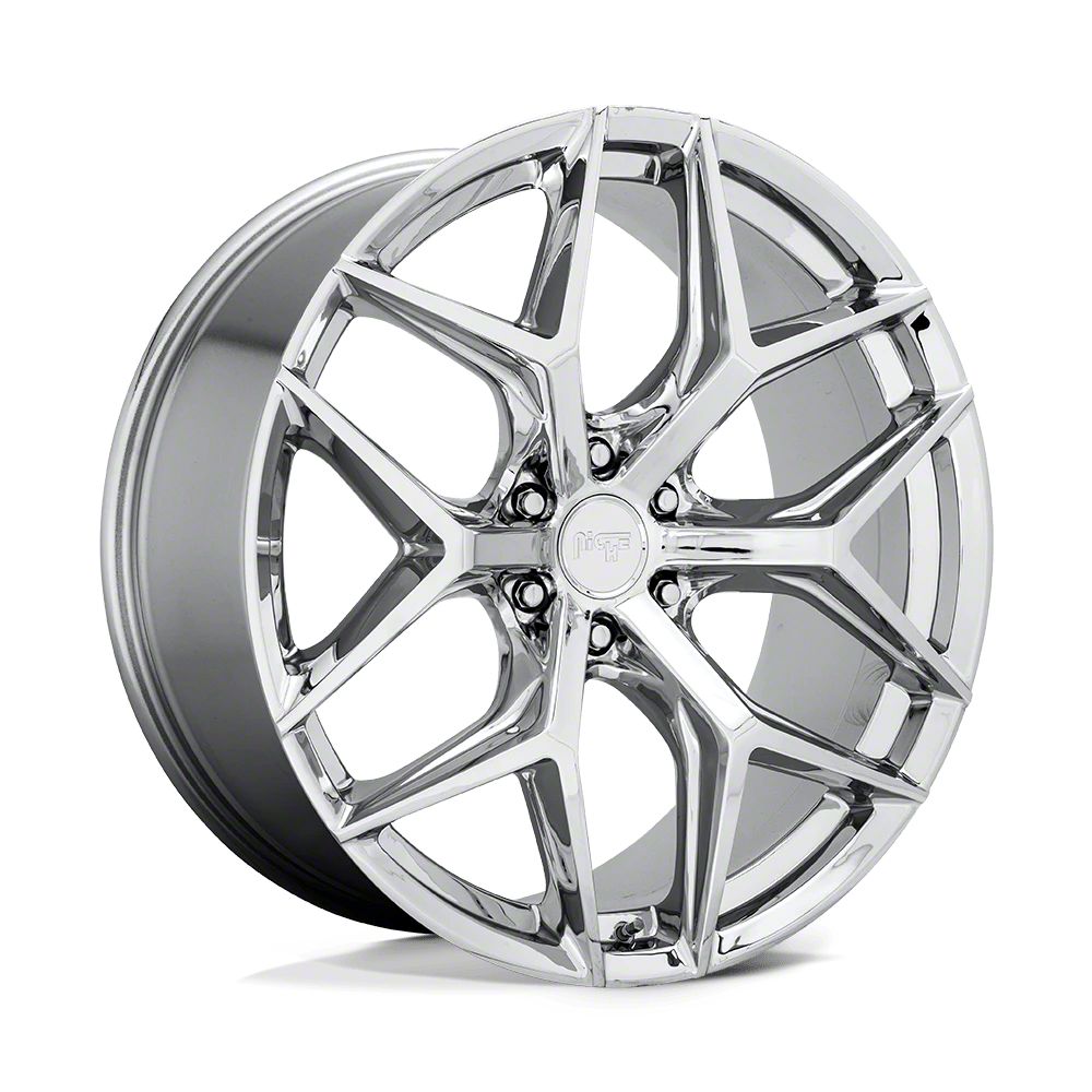 Niche Bronco Vice SUV Chrome 6-Lug Wheel; 24x10; 30mm Offset M234240089 ...