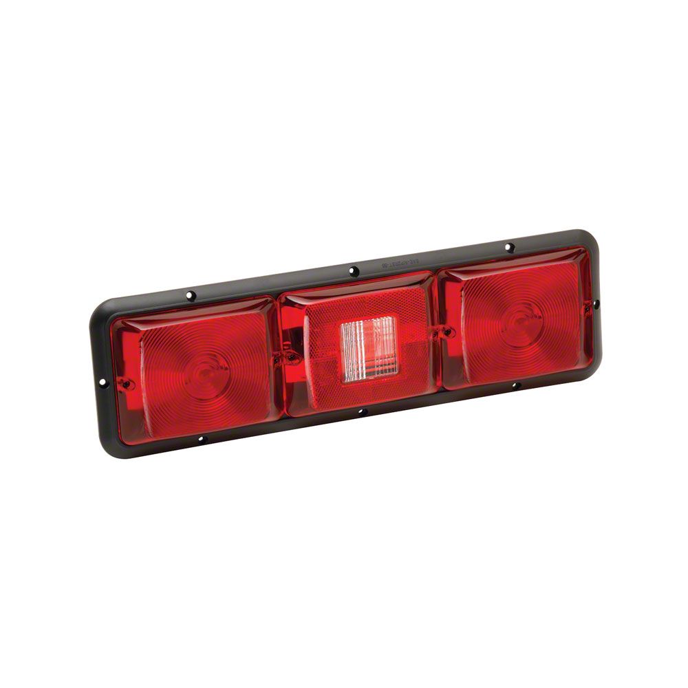 Bronco Trailer Tail Light 84; Recessed Triple Long Horizonal Red ...