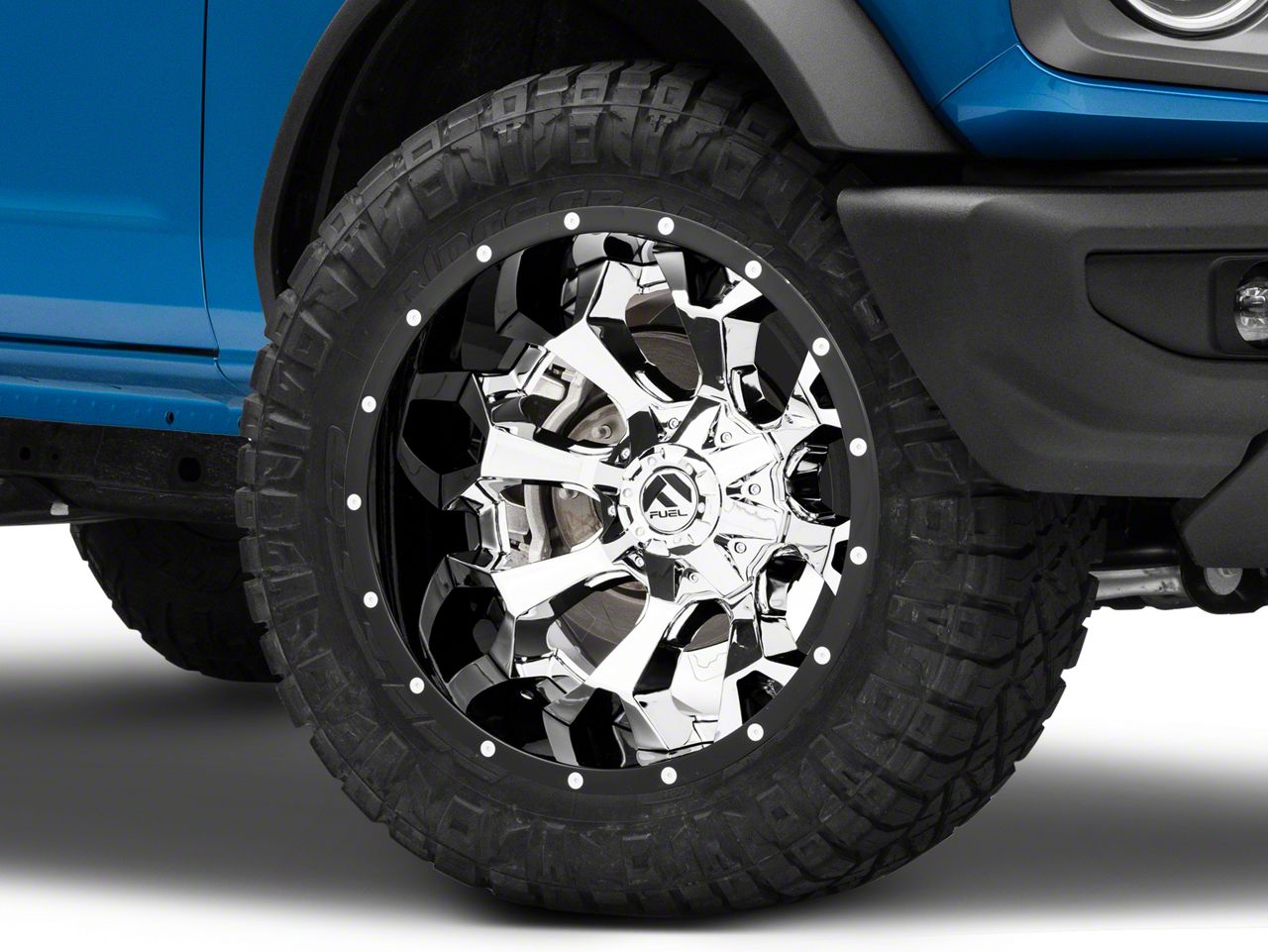 Fuel Wheels Bronco Assault Chrome 6-Lug Wheel; 20x12; -43mm Offset ...