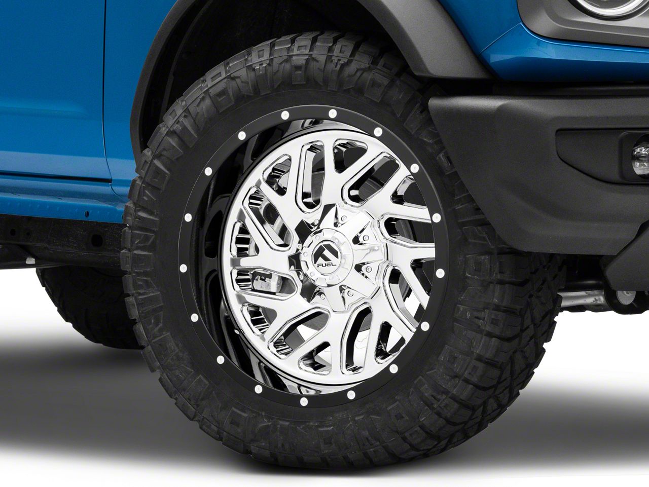 Fuel Wheels Bronco Triton Chrome 6-Lug Wheel; 20x10; -19mm Offset ...