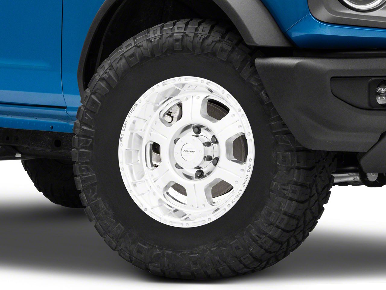 Pro Comp Wheels Bronco Kore Polished 6-Lug Wheel; 17x8; 0mm Offset 1089 ...
