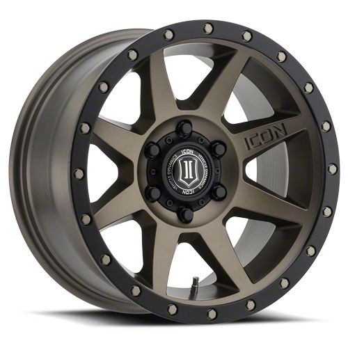 ICON Alloys Toyota 4-Runner Rebound Bronze 6-Lug Wheel; 20x9; 0mm ...