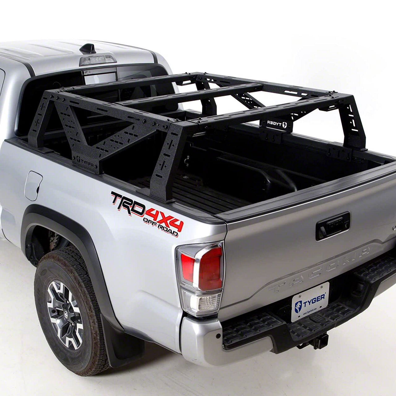 Jeep Gladiator Plate Style Overland Bed Rack (20-24 Jeep Gladiator JT ...