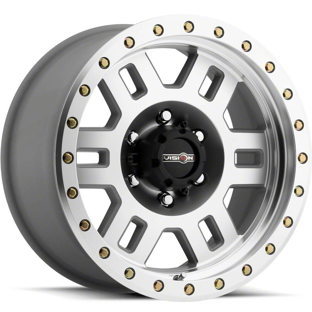 Vision Off-Road Tacoma 398 Manx Machined 6-Lug Wheel; 18x9; 0mm Offset ...