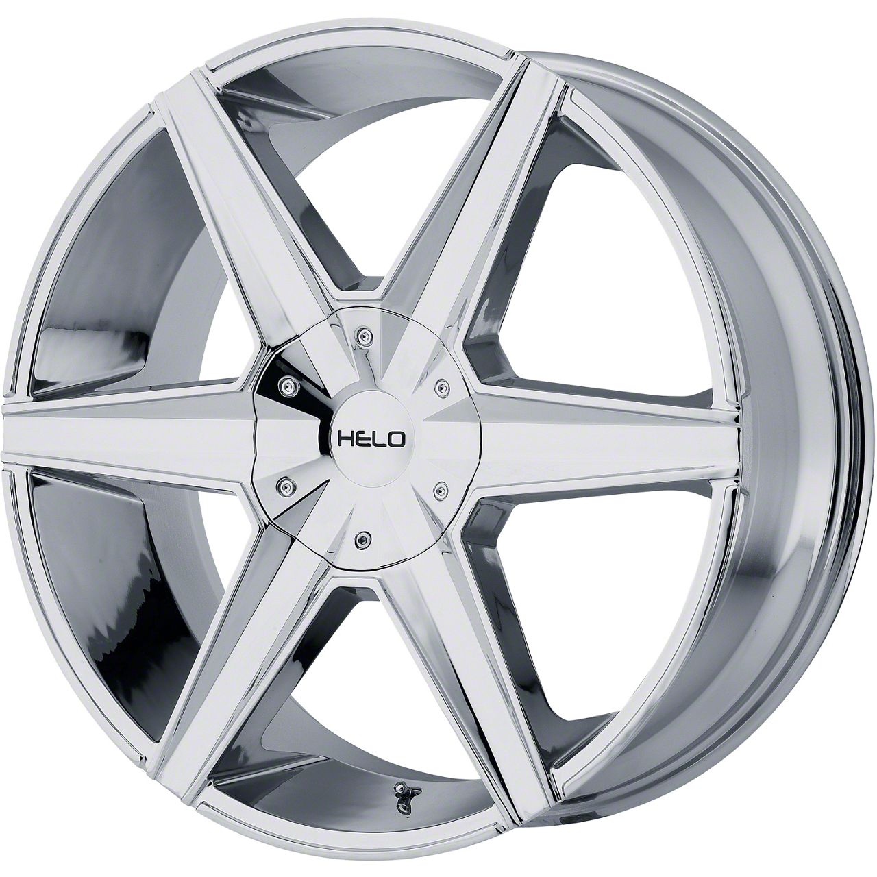 HELO Tundra HE887 Chrome 6-Lug Wheel; 22x9; 38mm Offset HE88722966238 ...