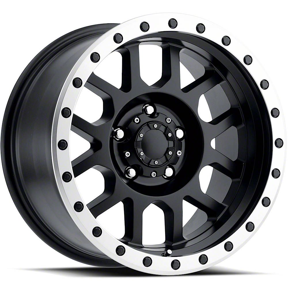 DV8 Offroad Silverado 1500 883 Simulated Beadlock Matte Black 6-Lug ...