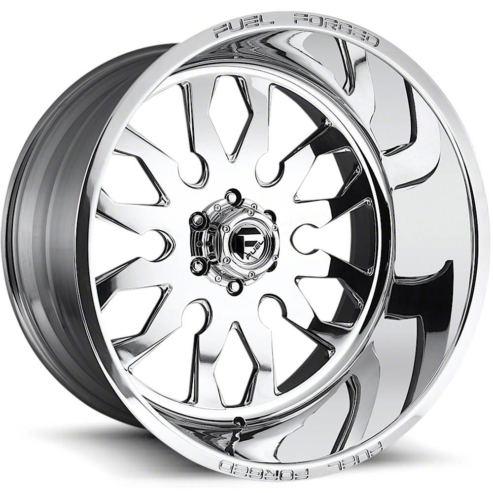 Fuel Wheels Toyota 4-Runner FF37 Polished 6-Lug Wheel; 22x10; -25mm ...