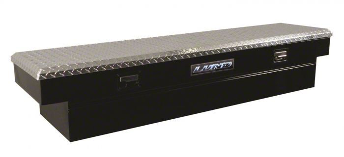 Jeep Gladiator 70-Inch Aluminum Economy Crossover Tool Box; Black ...