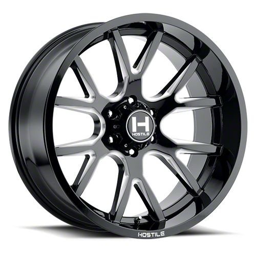 Hostile Tacoma Rage Blade Cut 6-Lug Wheel; 20x9; 0mm Offset H113 ...