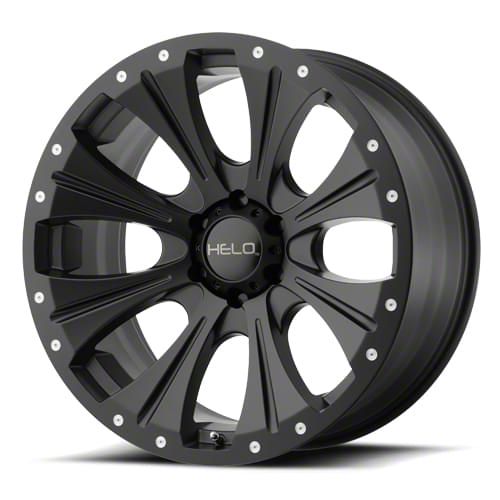 HELO Tacoma HE904 Satin Black 6-Lug Wheel; 17x9; 0mm Offset ...