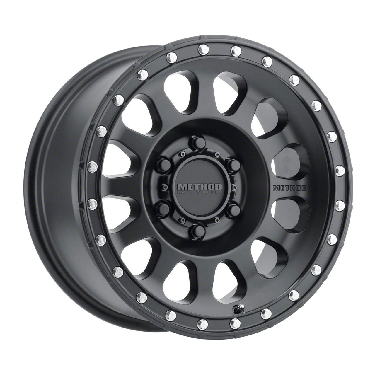 Method Race Wheels Tundra MR315 Matte Black 6-Lug Wheel; 17x8.5; 0mm ...