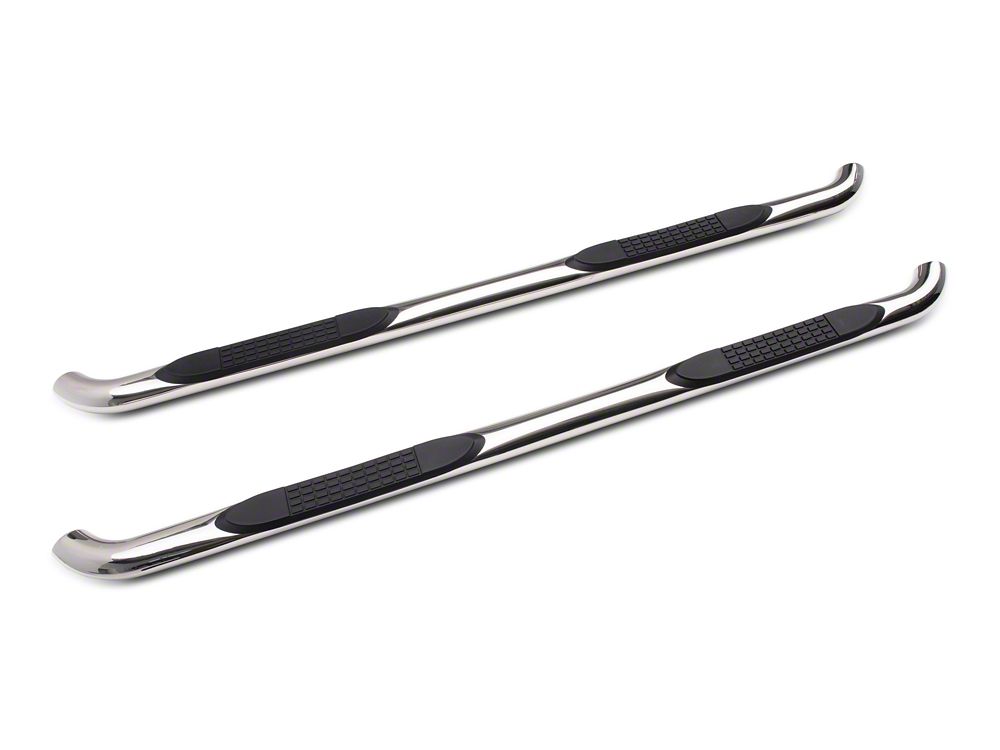 Barricade 3-Inch Side Step Bars; Stainless Steel (15-22 Canyon Crew Cab ...