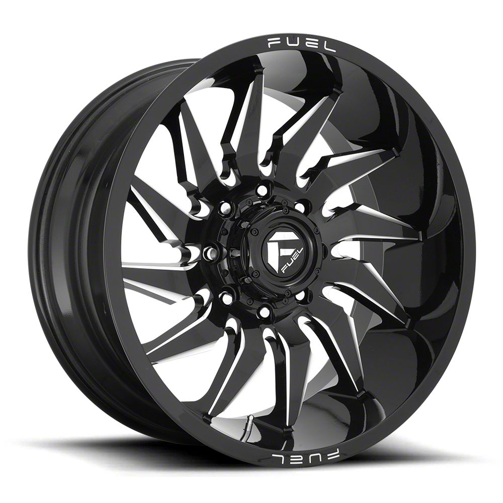 Fuel Wheels RAM 2500 Saber Gloss Black Milled 8-Lug Wheel; 20x10; -18mm ...