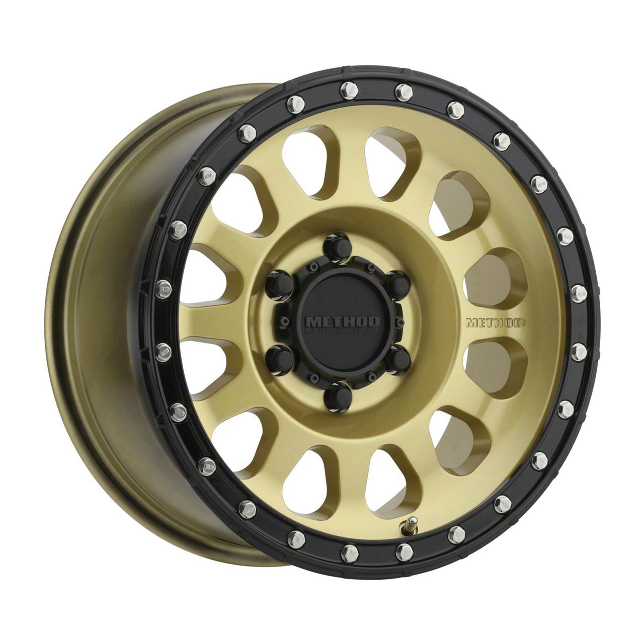 Method Race Wheels RAM 2500 MR315 Gold 8-Lug Wheel; 17x9; -12mm Offset ...