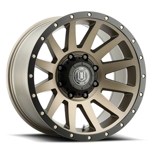 ICON Alloys RAM 2500 Compression Bronze 8-Lug Wheel; 20x10; -19mm ...