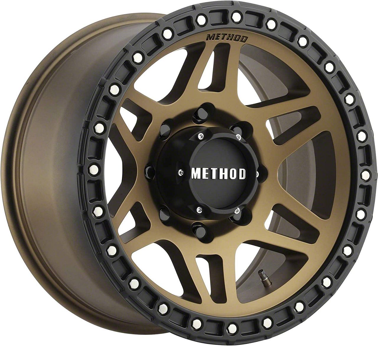 Method Race Wheels Silverado 2500 MR312 Bronze Matte Black Lip 8-Lug ...