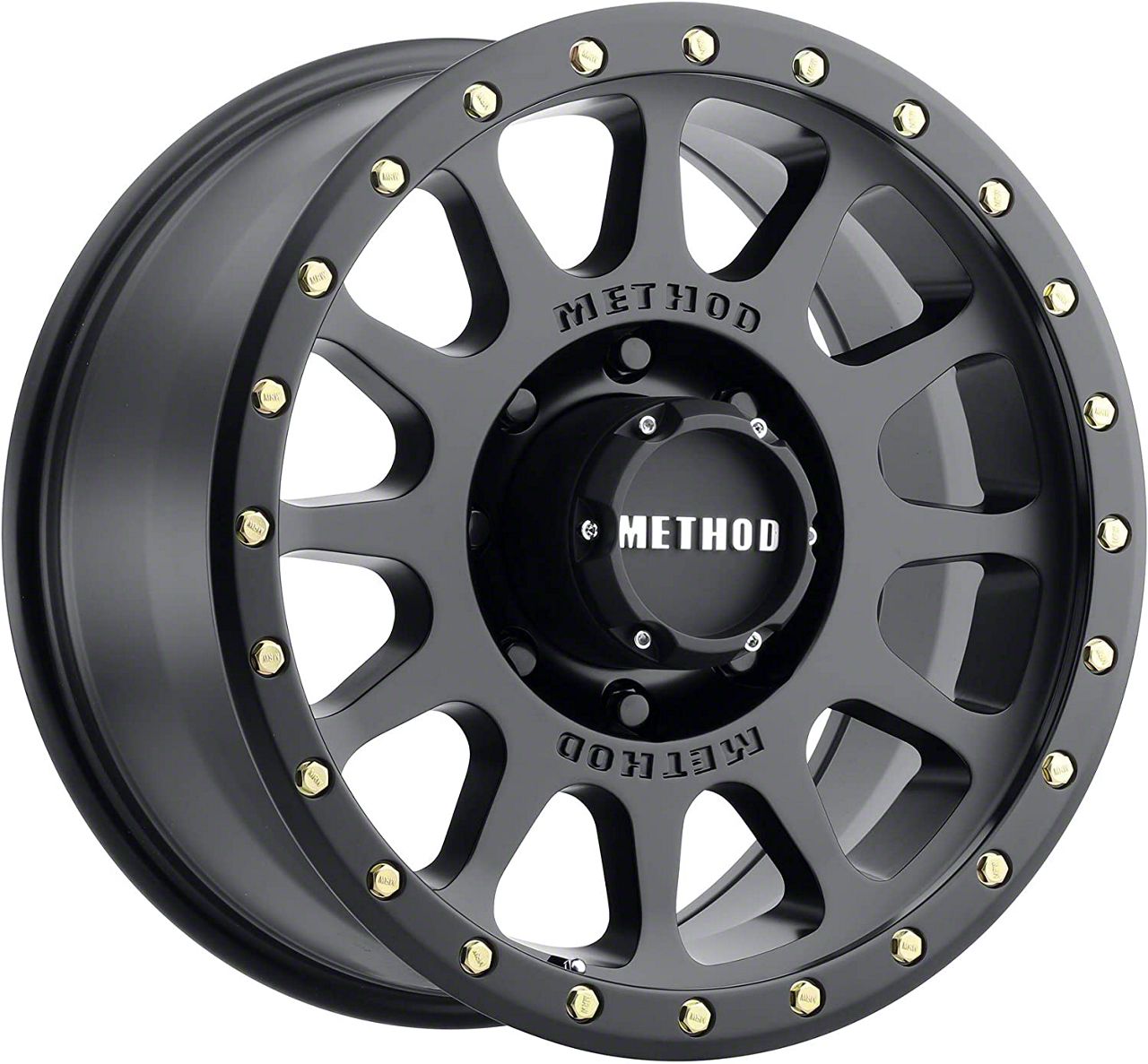 Method Race Wheels Silverado 2500 MR305 NV HD Matte Black 8-Lug Wheel ...