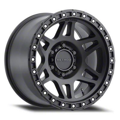 Method Race Wheels Silverado 2500 MR312 Matte Black 8-Lug Wheel; 18x9 ...
