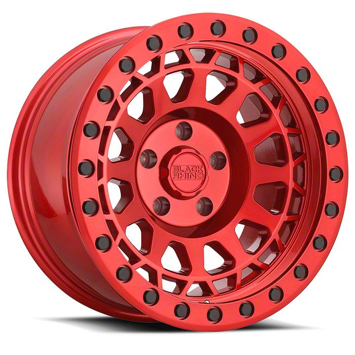 Black Rhino RAM 3500 Primm Candy Red 8-Lug Wheel; 17x9; 0mm Offset ...
