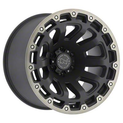 Black Rhino RAM 2500 Razorback Matte Black with Machined Dark Tint Lip ...