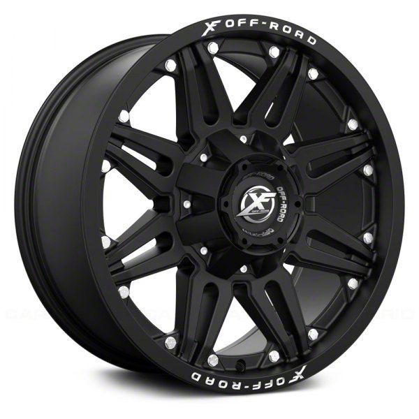 XF Offroad RAM 2500 XF-204 Matte Black 8-Lug Wheel; 20x10; -12mm Offset ...