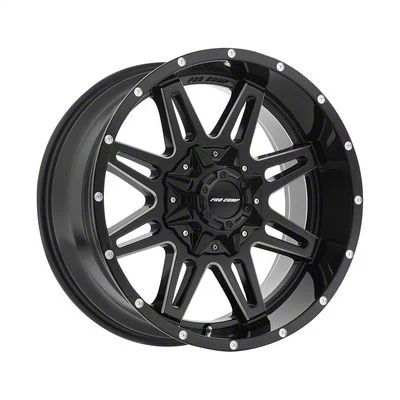 Pro Comp Wheels Silverado 3500 Blockade Gloss Black Machined 8-Lug ...