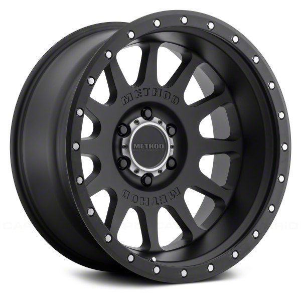 Method Race Wheels RAM 2500 MR605 NV Matte Black 8-Lug Wheel; 20x9 ...