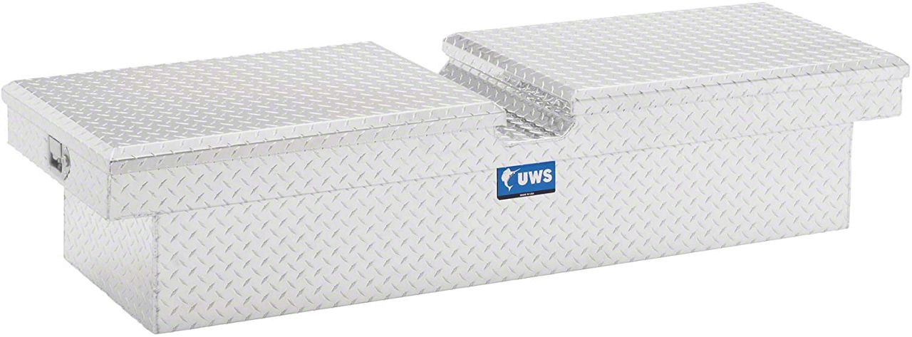 UWS Titan 69-Inch Aluminum Gull Wing Crossover Tool Box; Bright EC10061 ...