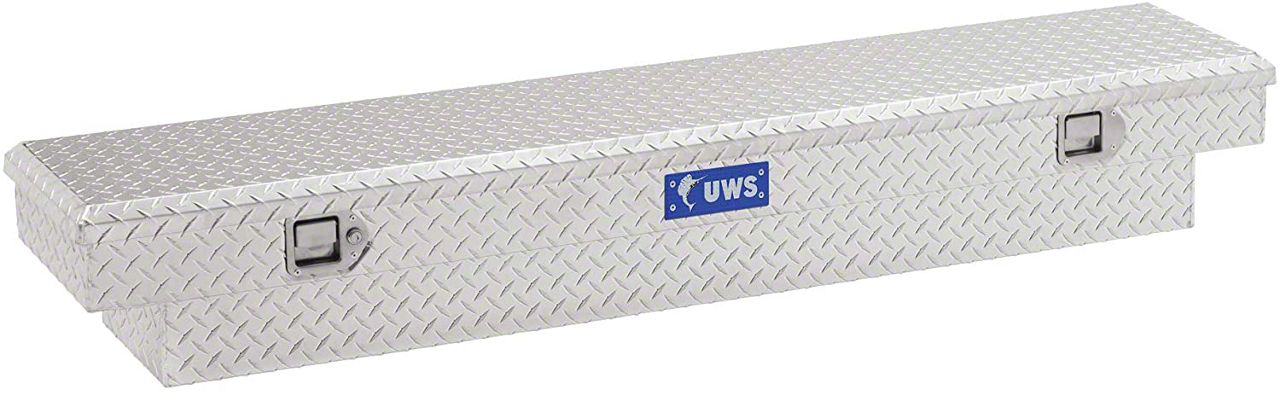 UWS Titan 69-Inch Aluminum Slim-Line Crossover Tool Box; Bright EC10521 ...