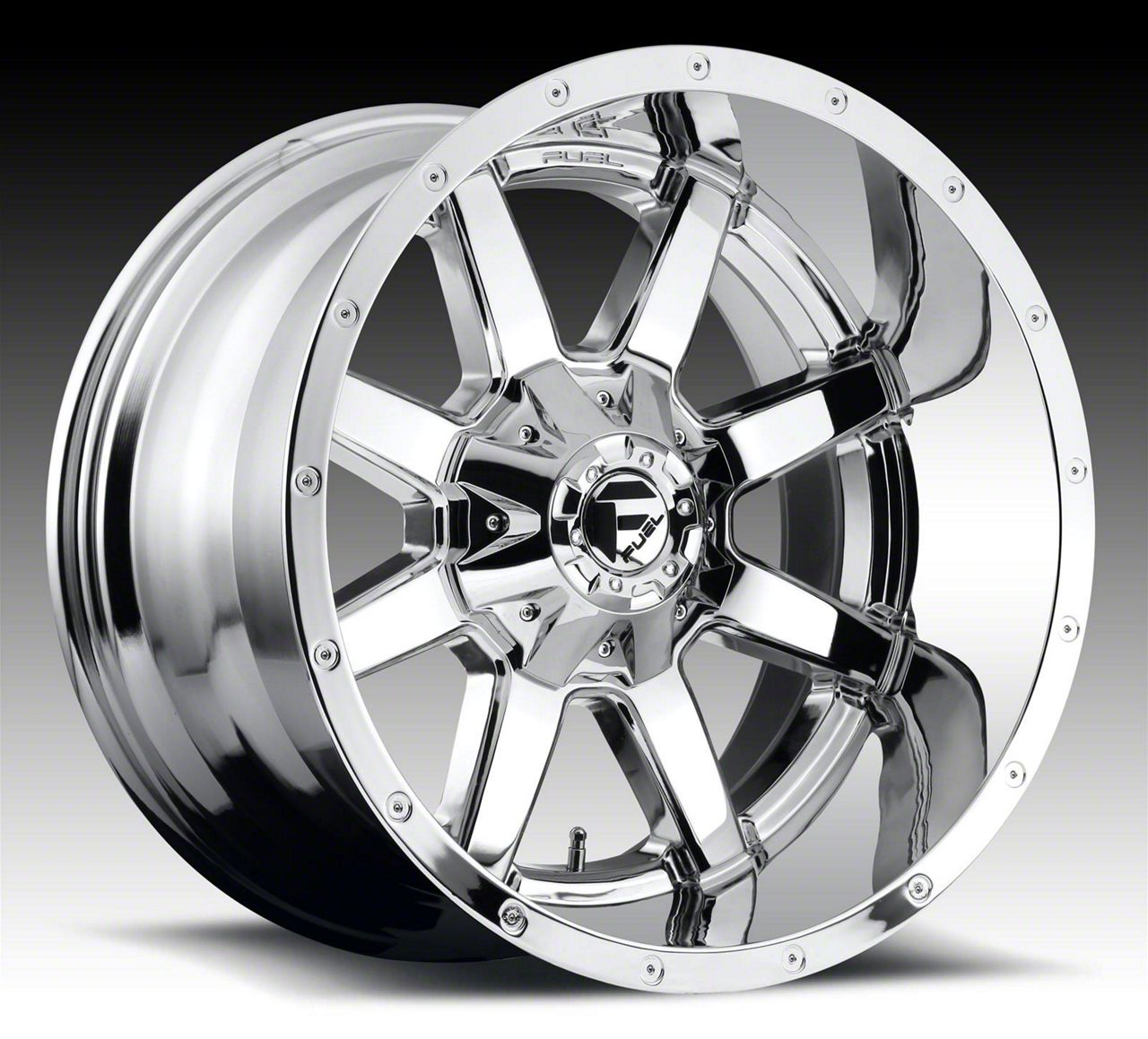 Fuel Wheels Sierra 2500 Maverick Chrome 8-Lug Wheel; 22x12; -44mm ...