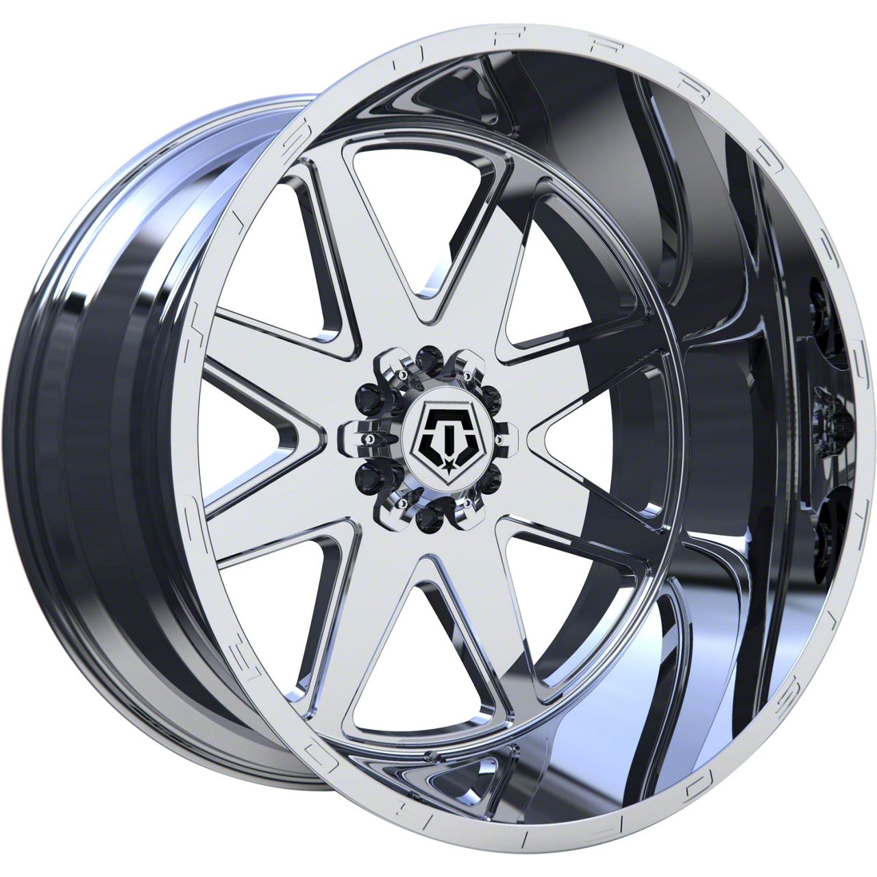 TIS Toyota 4-Runner 551P Polished 6-Lug Wheel; 22x12; -44mm Offset ...