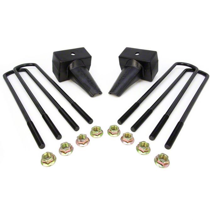 ReadyLIFT Silverado 2500 4-Inch Rear Lift Block Kit 26-3204 (11-19 ...