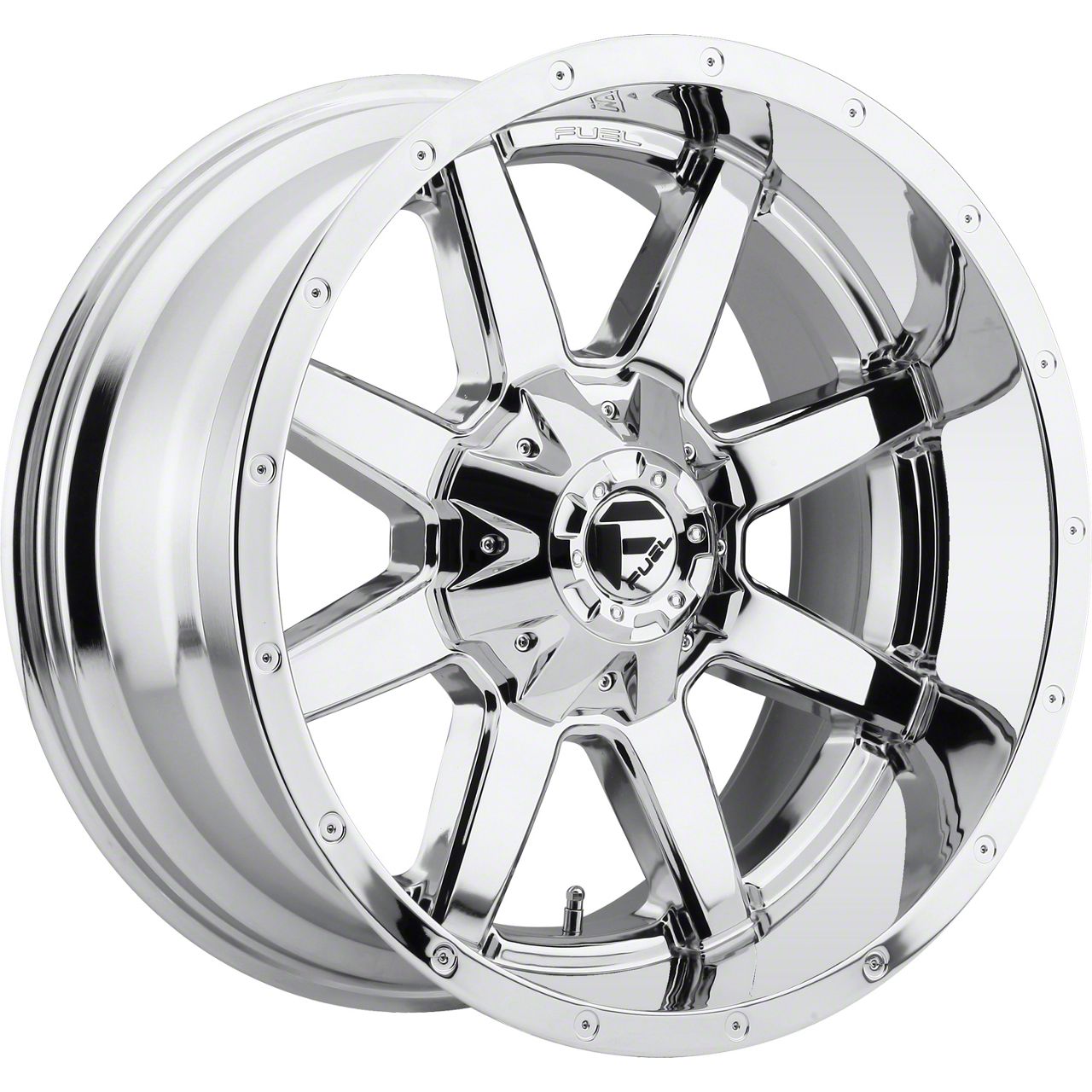 Fuel Wheels RAM 2500 Maverick Chrome 8-Lug Wheel; 20x10; -18mm Offset ...