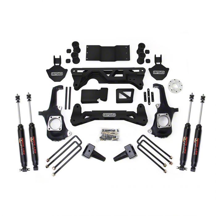 ReadyLIFT Sierra 3500 5 to 6-Inch Adjustable Suspension Lift Kit with ...