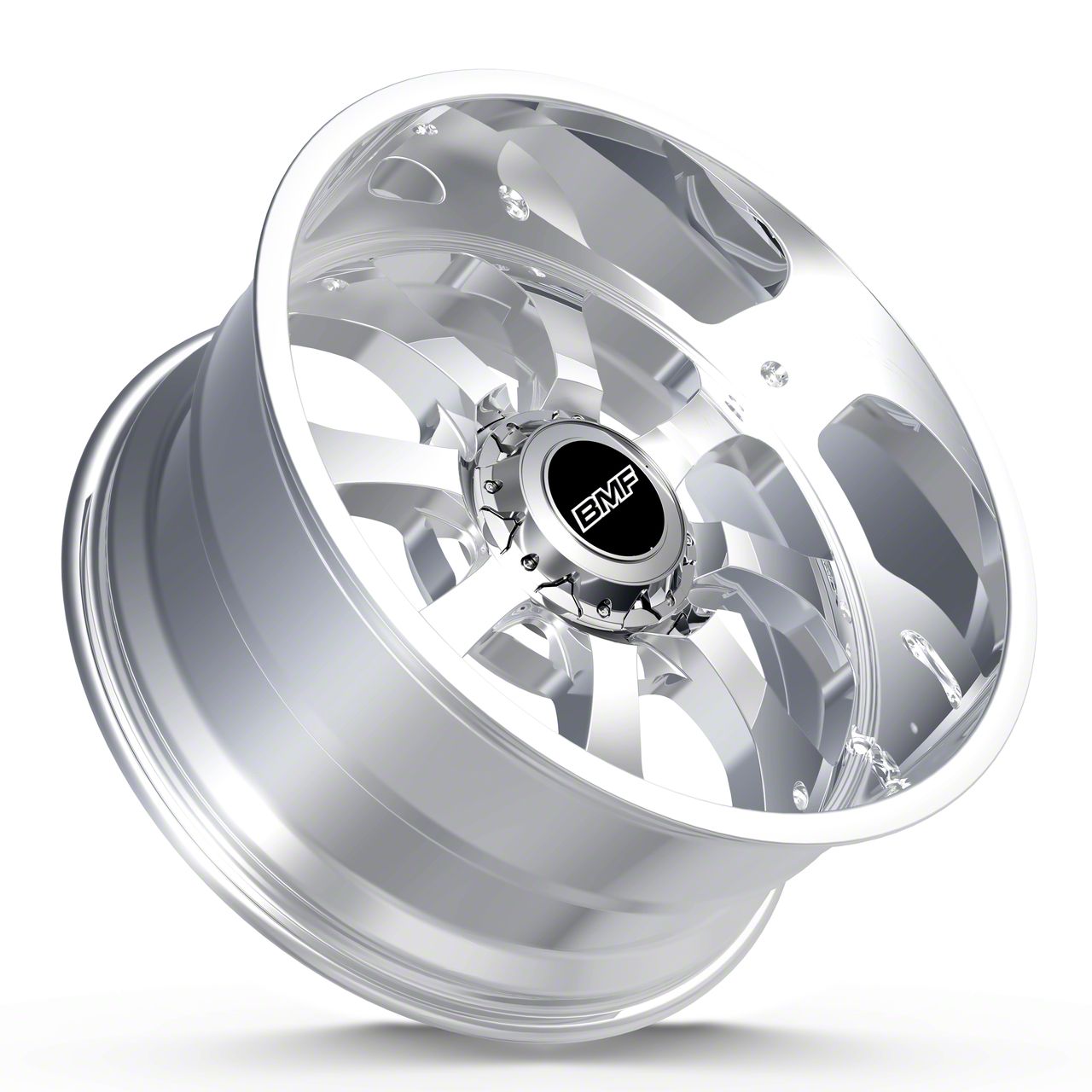 BMF Wheels RAM 2500 Payback Polished 8-Lug Wheel; 22x10.5; -25mm Offset ...