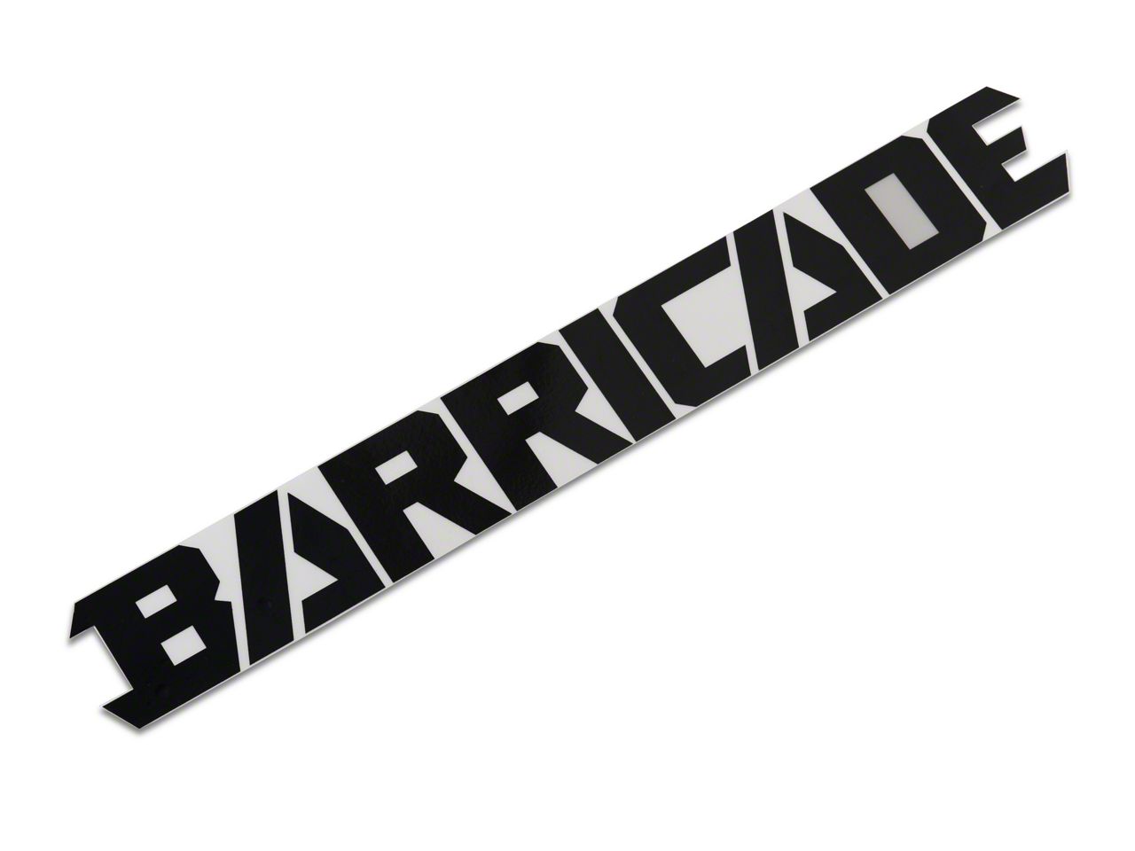 SEC10 RAM 2500 Barricade Standard Decal; Black J172644 (Universal; Some ...