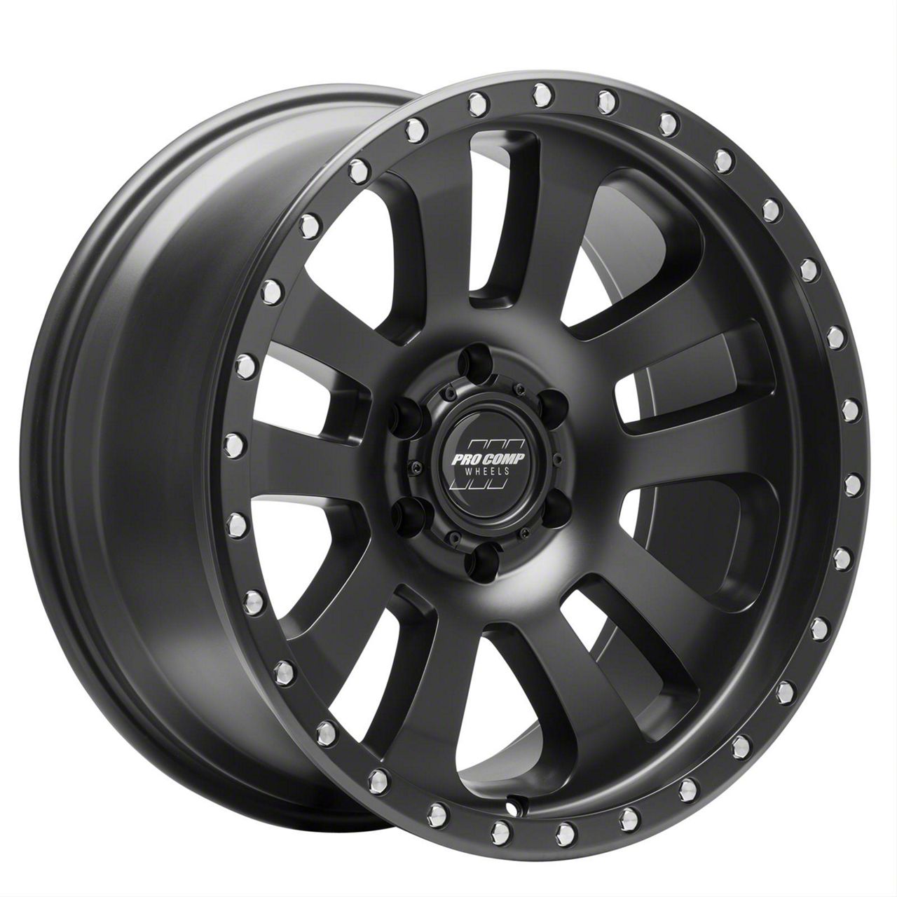 Pro Comp Wheels RAM 2500 Prodigy Satin Black 8-Lug Wheel; 18x9; 0mm ...