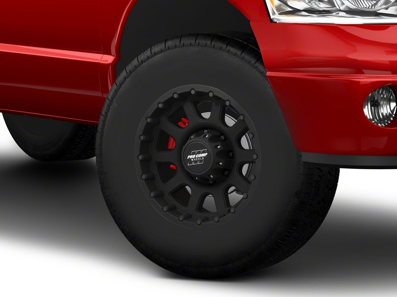 Pro Comp Wheels RAM 3500 32 Series Matte Black 8-Lug Wheel; 17x9; -6mm ...