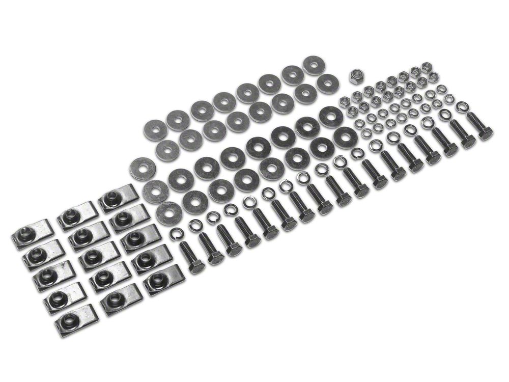 Barricade Replacement Running Board Hardware Kit for HS1481 Only (07-19 Silverado 2500 HD Crew ...