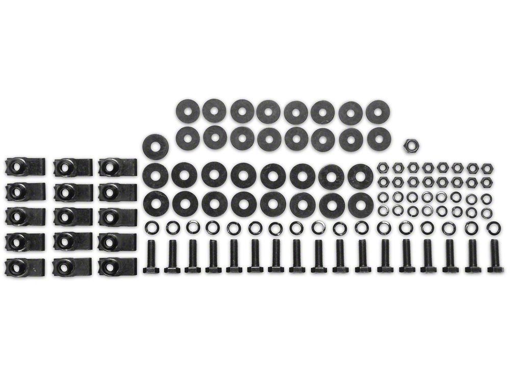 Barricade Replacement Running Board Hardware Kit for HS1481 Only (07-19 Silverado 2500 HD Crew ...